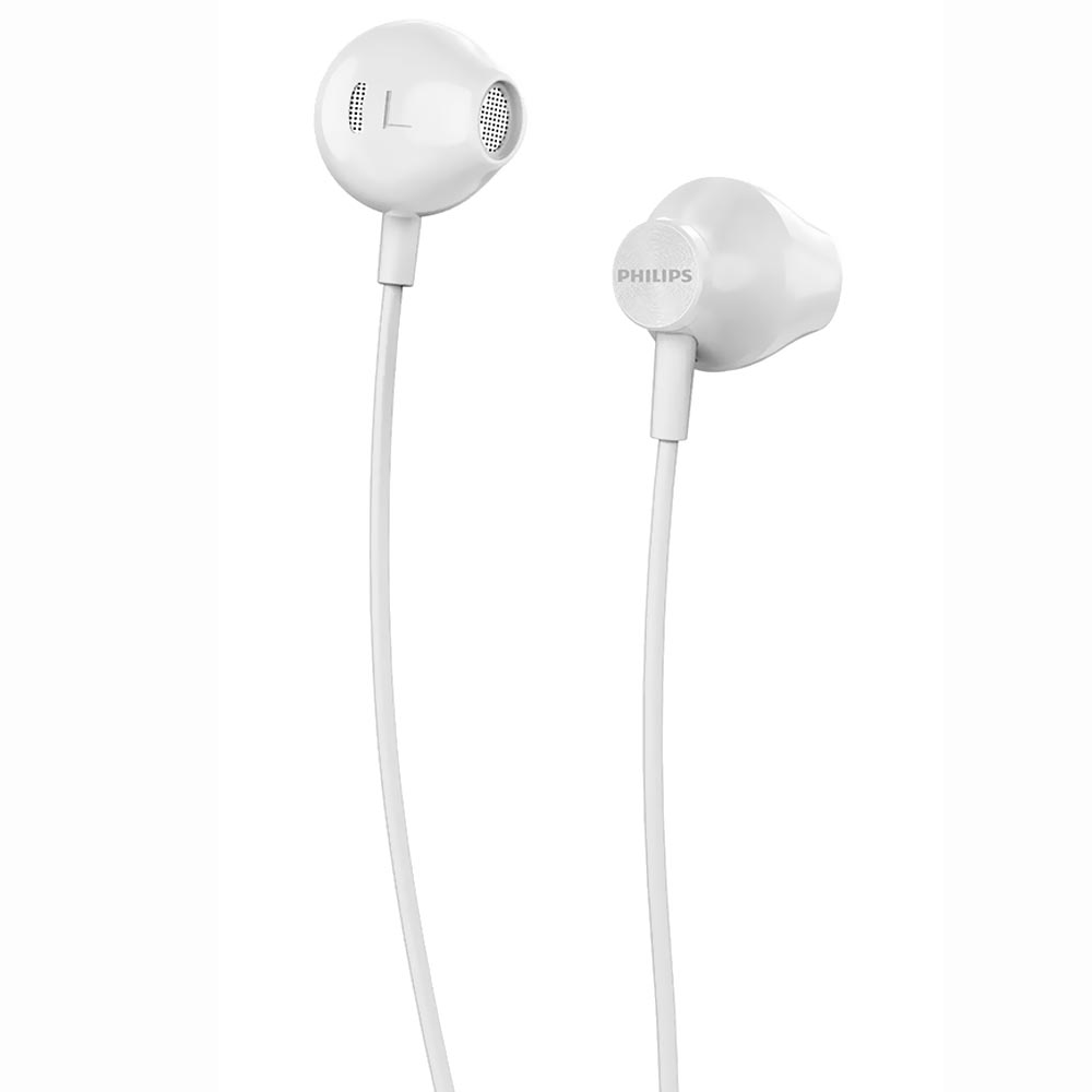 Fone de Ouvido Philips TAUE100 Mini Ecouteurs / Com Fio - Branco ...