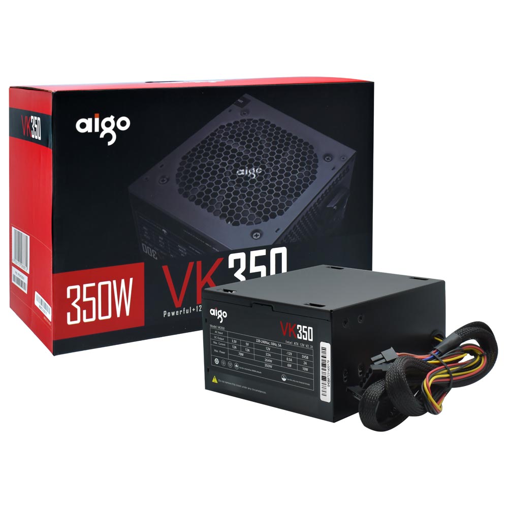 Fonte de Alimentação Aigo VK350 350W ATX / Não Modular | AIGO ...