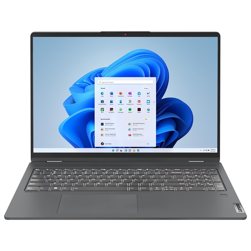 Notebook IdeaPad Flex 5 16IAU7 Intel Core i7 1255U Tela Touch WQXGA 16. ...