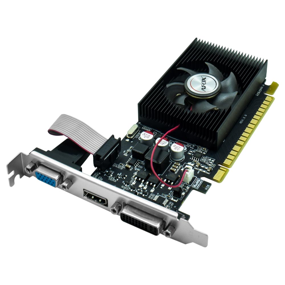 Placa de Vídeo AFOX 4GB GeForce GT420 DDR3 - AF420-4096D3L2 | AFOX ...